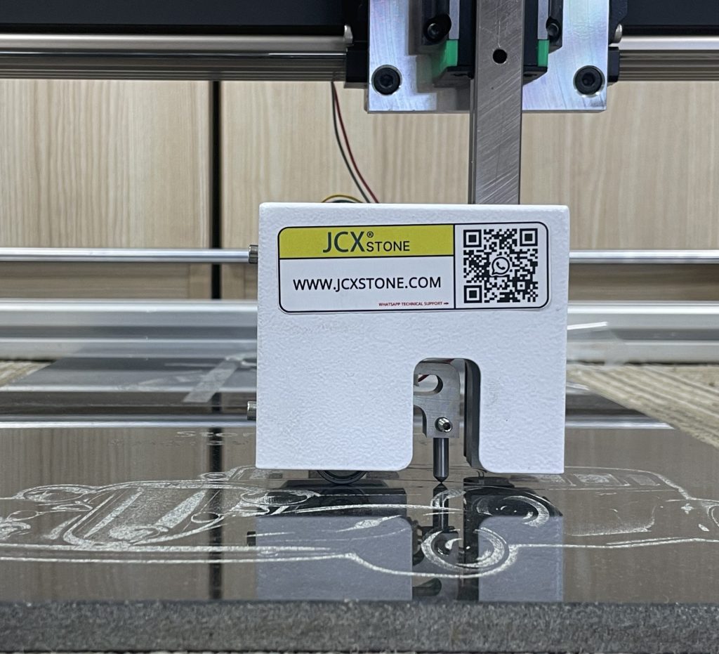 JCXstone Portable and High Precision Stone Impact Engraving Machine